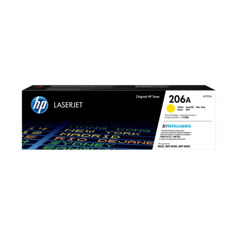 HP 206A Toner Cartridge-W2112A (Yellow) – Suntronix